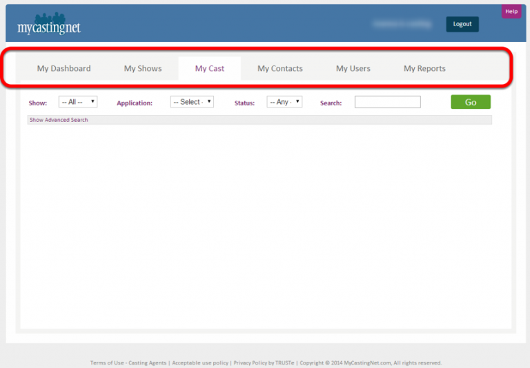 My Cast Section Tutorial | MyCastingNet - Online Casting Software - TV ...